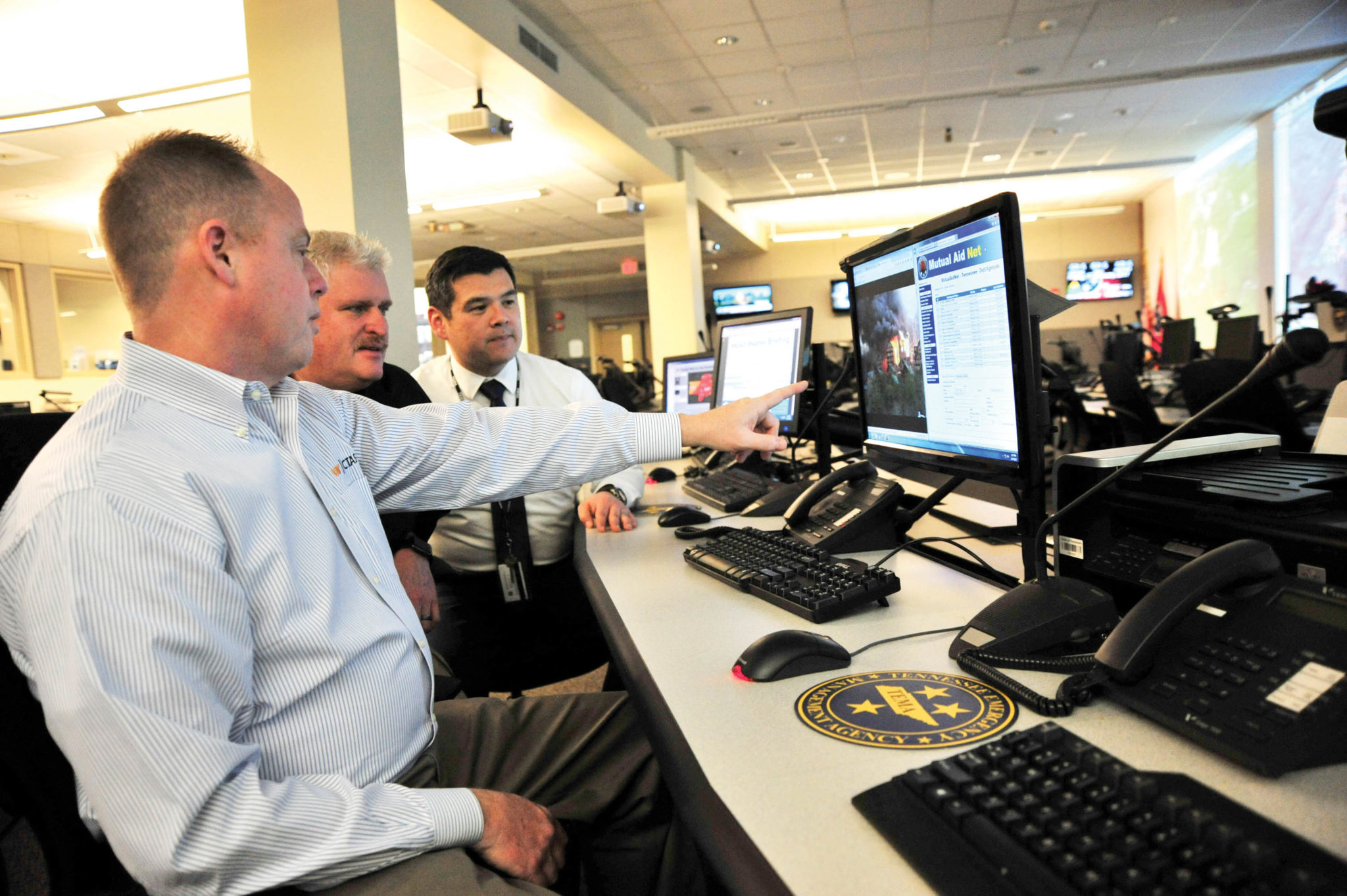 Firefighting Teamwork — Our Tennessee